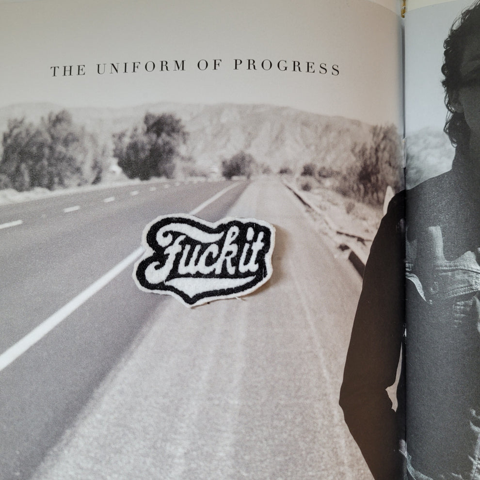 Patch brodé Fuck It petit modèle | PUNK & COTON